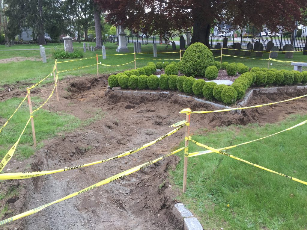 Memorial Star Garden in the Rowley Cemetary | Artistic Landscapes