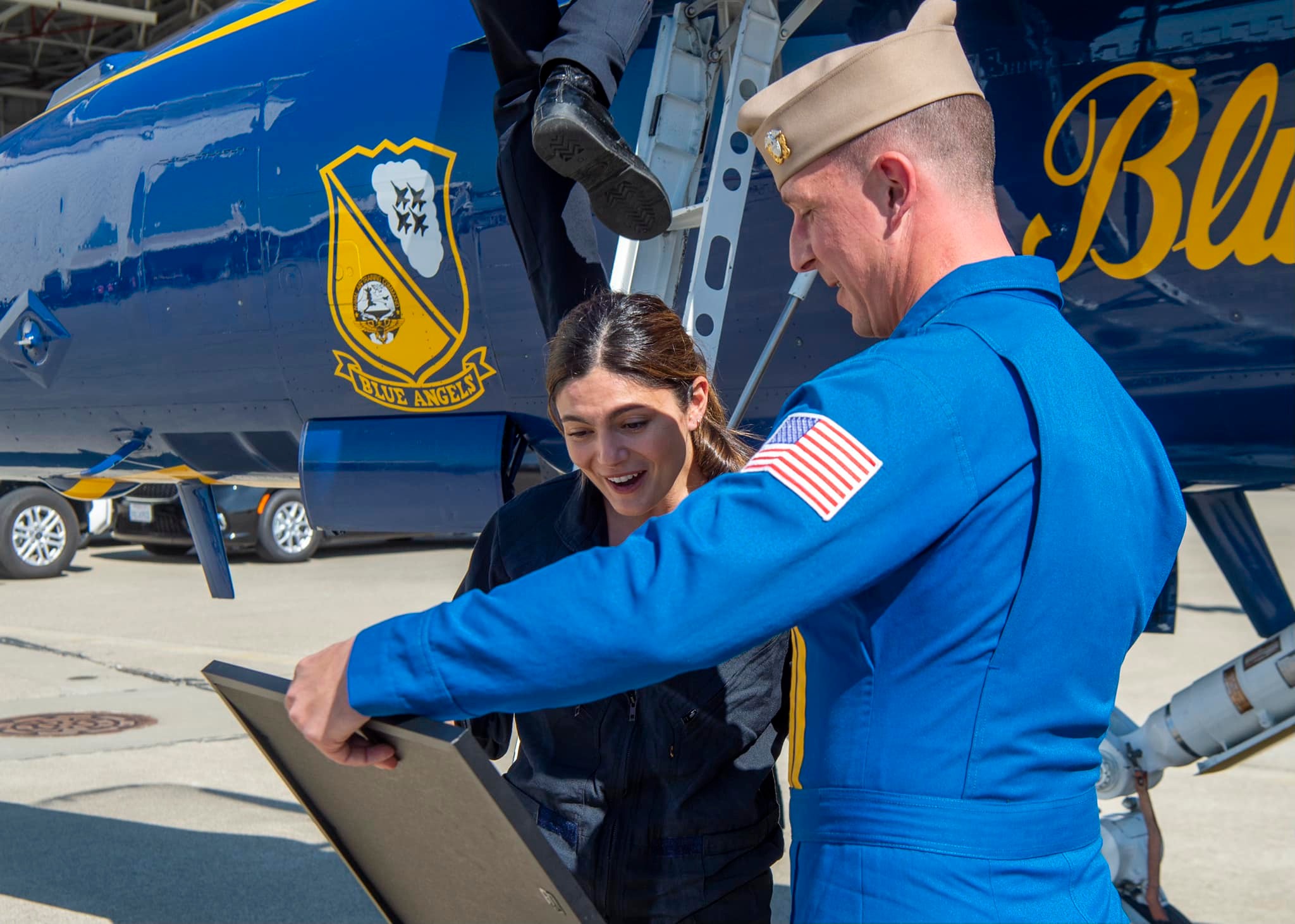 Top Gun: Maverick's Monica Barbaro Flies with the Blue Angels | Air ...
