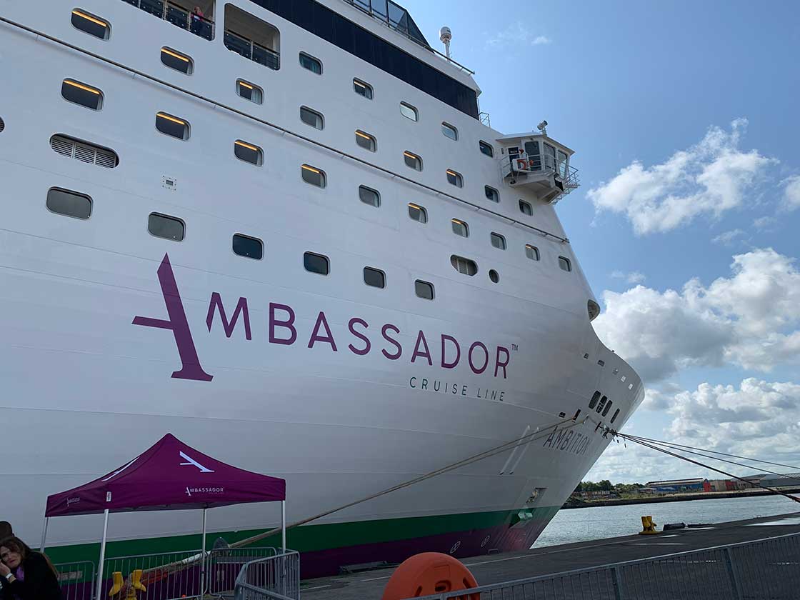 Ambassador Ambition Ship Visit, Newcastle | GoCruise & Travel Blog