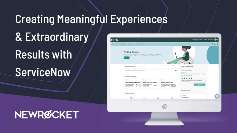 ServiceNow HR & Employee Experience | NewRocket