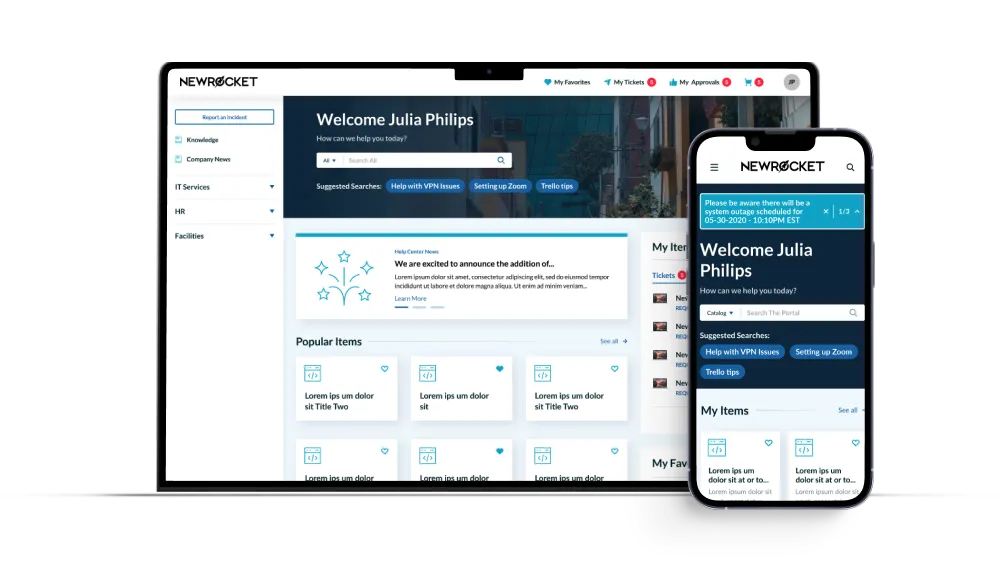 ServiceNow Service Portal Solutions | NewRocket