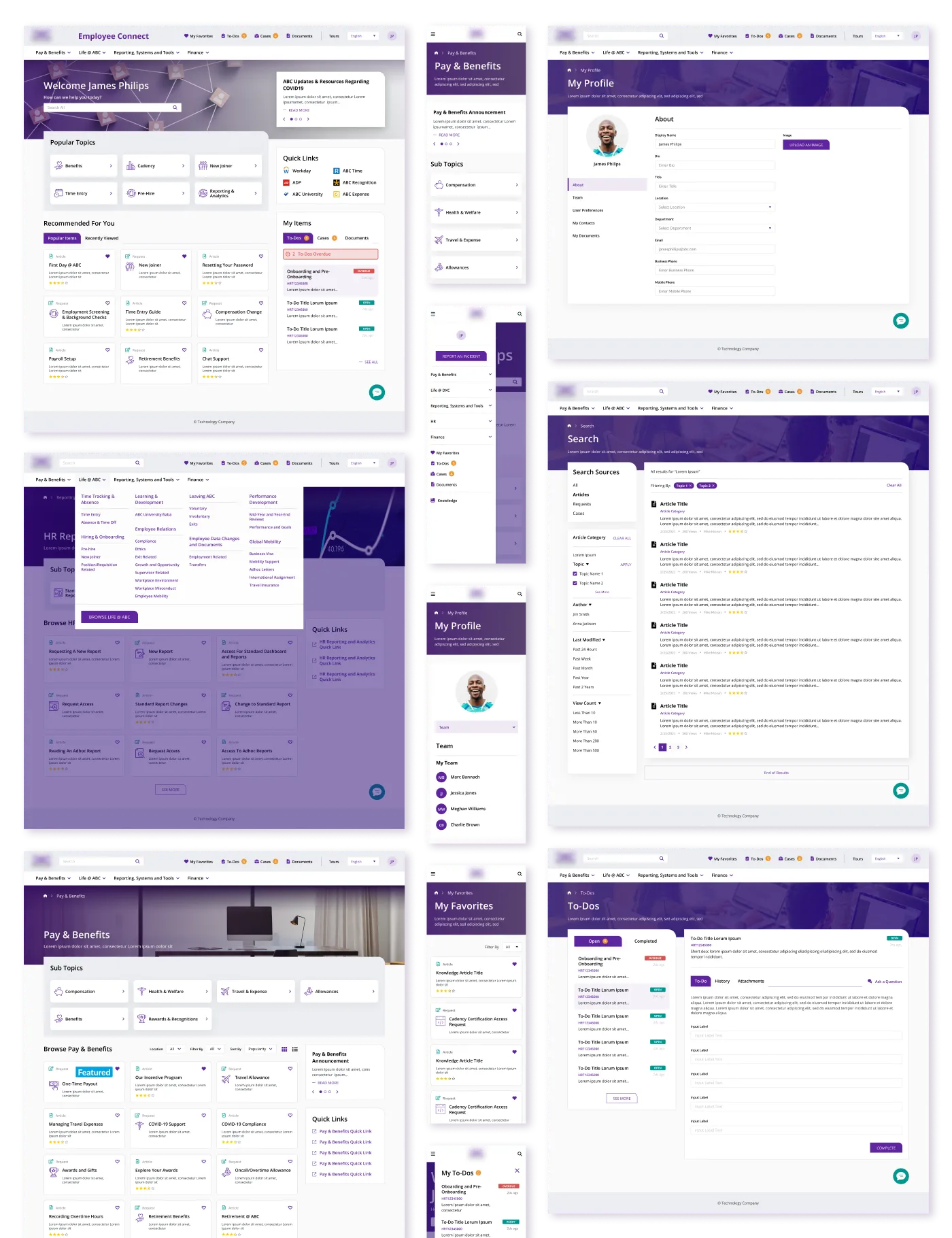 Case Study: Tech Portal with ServiceNow Employee Center