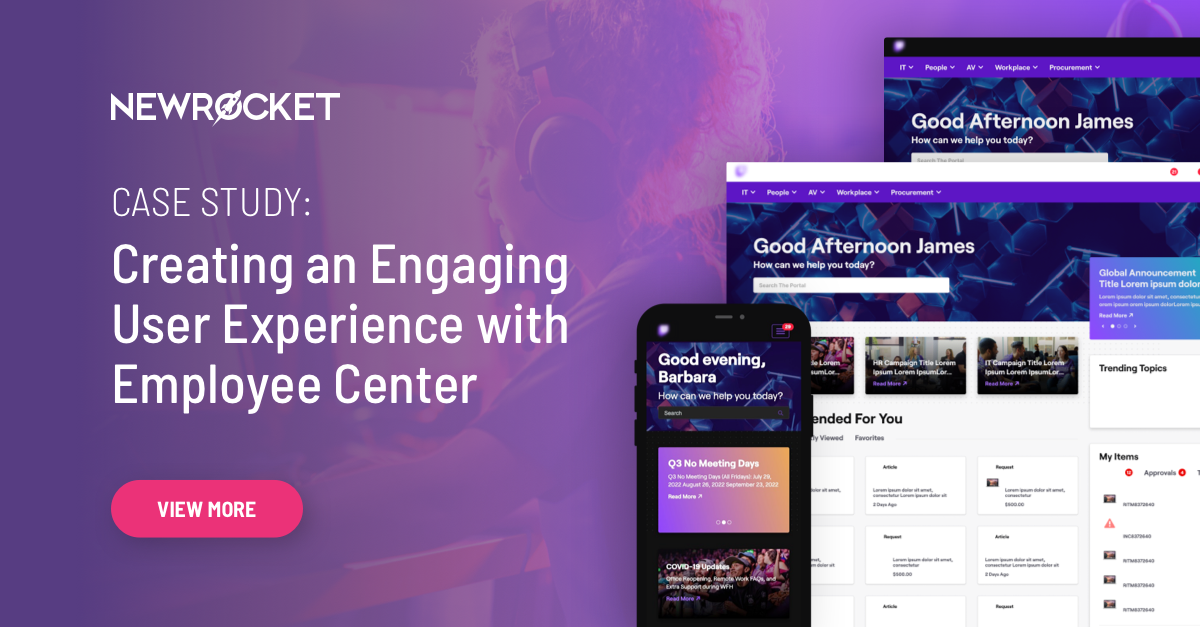 Case Study: Creating an Engaging User Experience with Employee Center