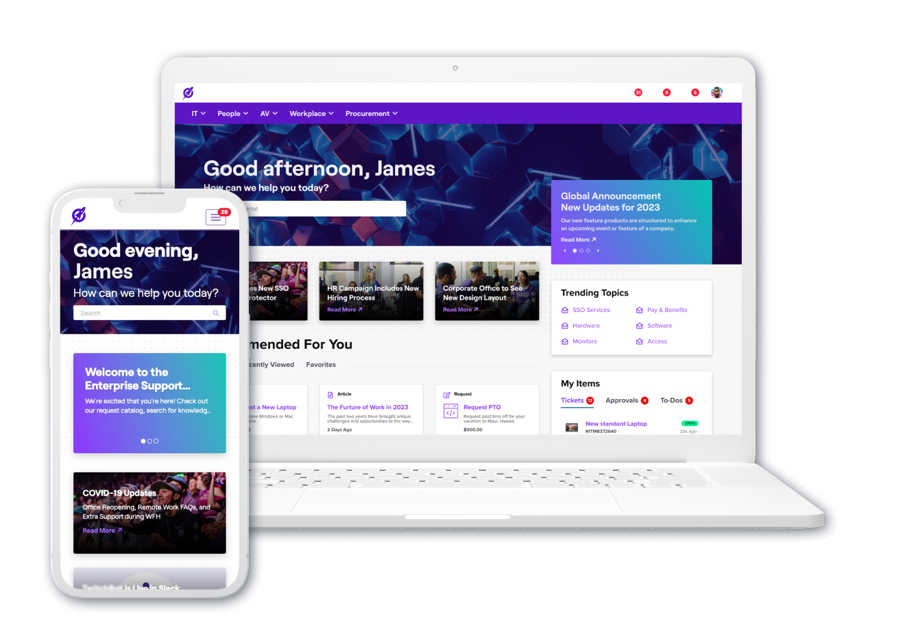 ServiceNow Employee Center Portals | NewRocket