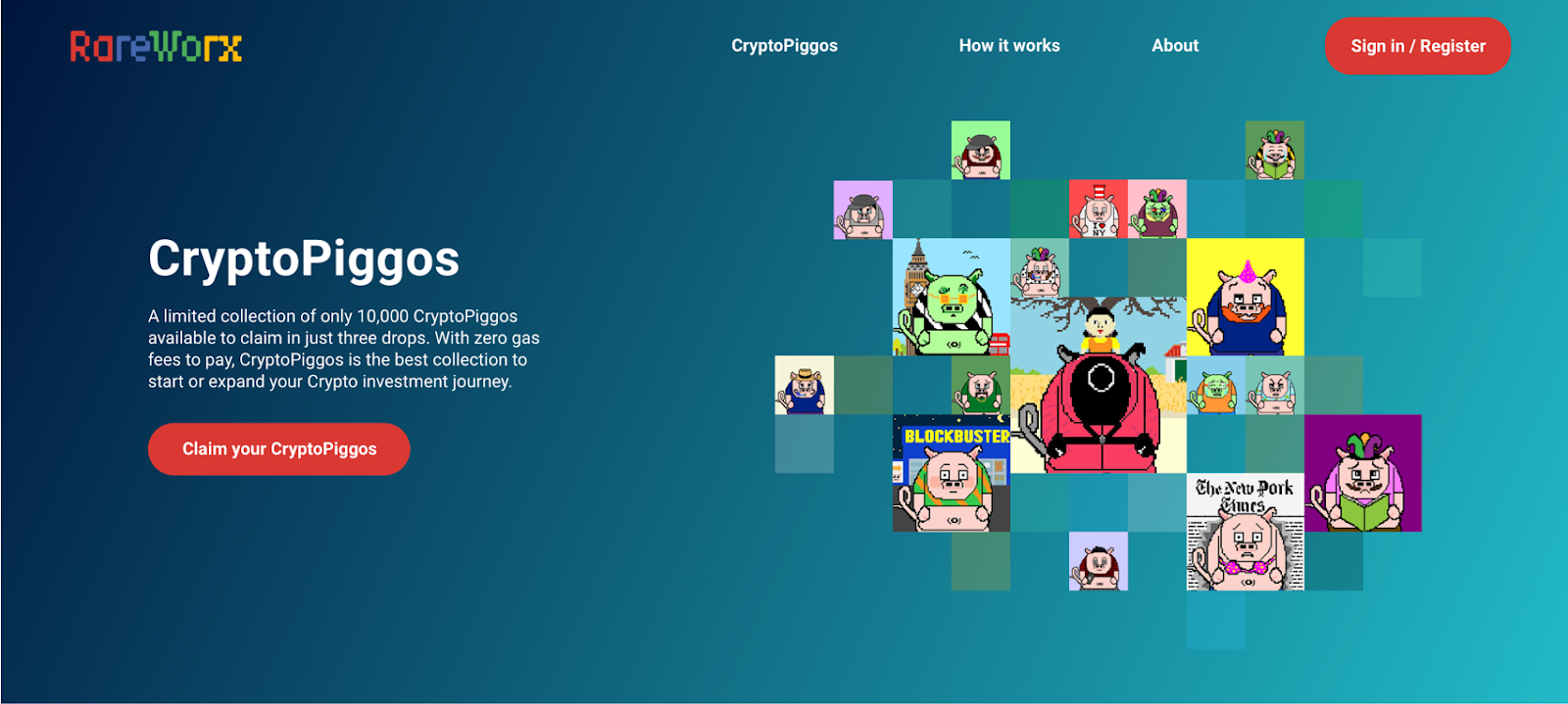 Project Spotlight: CryptoPiggos breaking loose on Flow