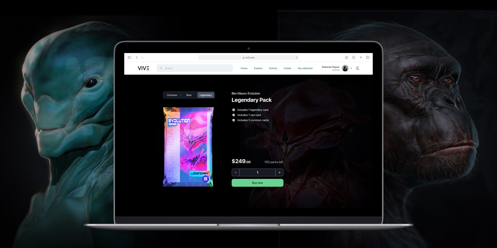 VIV3 - NFT Marketplace to Empower Artists and Creators