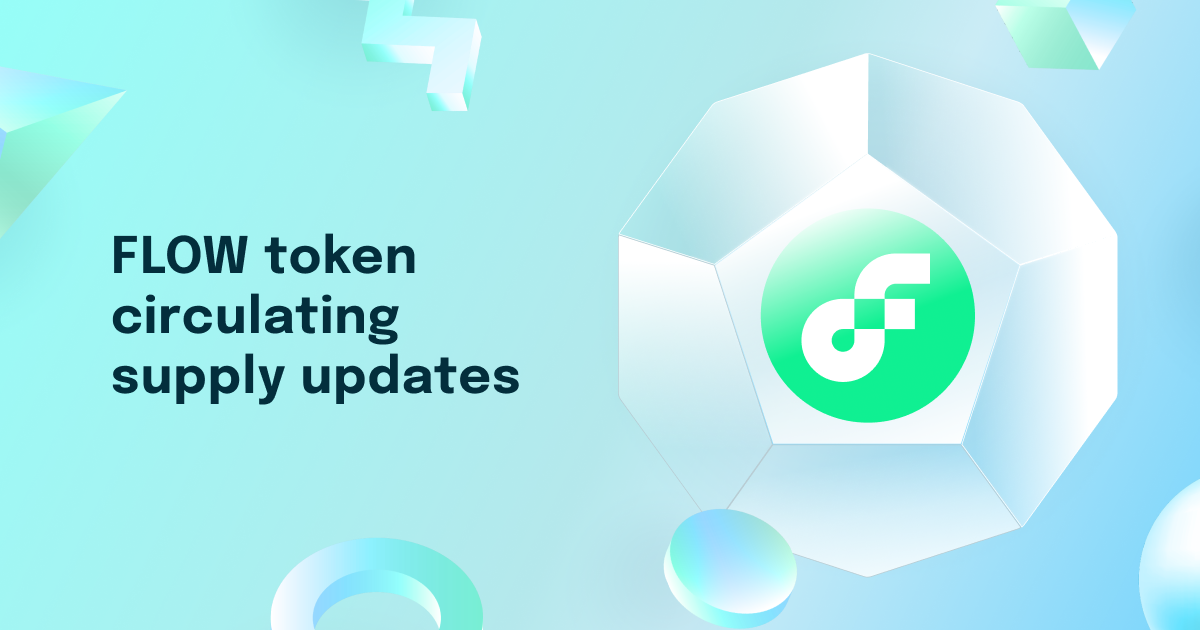 FLOW token circulating supply updates
