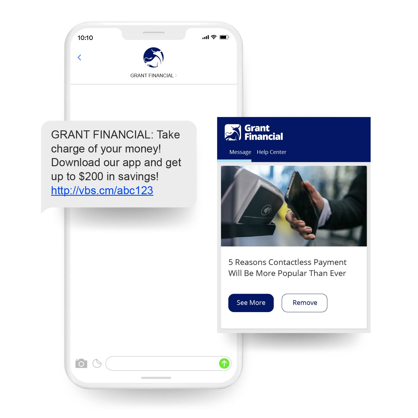 SMS for Banks and Financial Services | Vibes