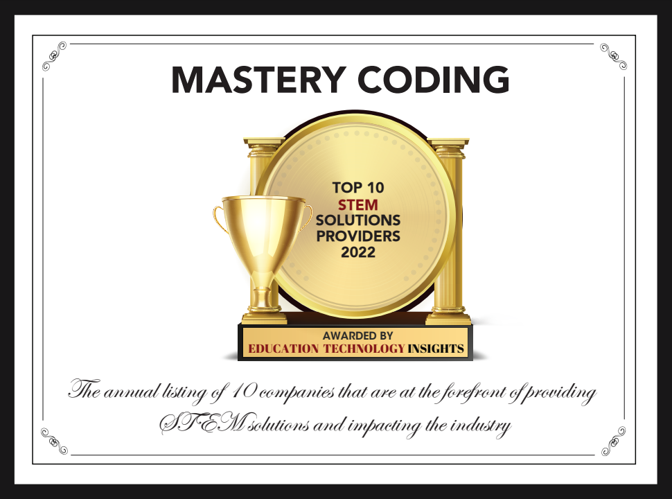 Mastery Coding Recognized as a 2022 Top STEM Solutions Provider
