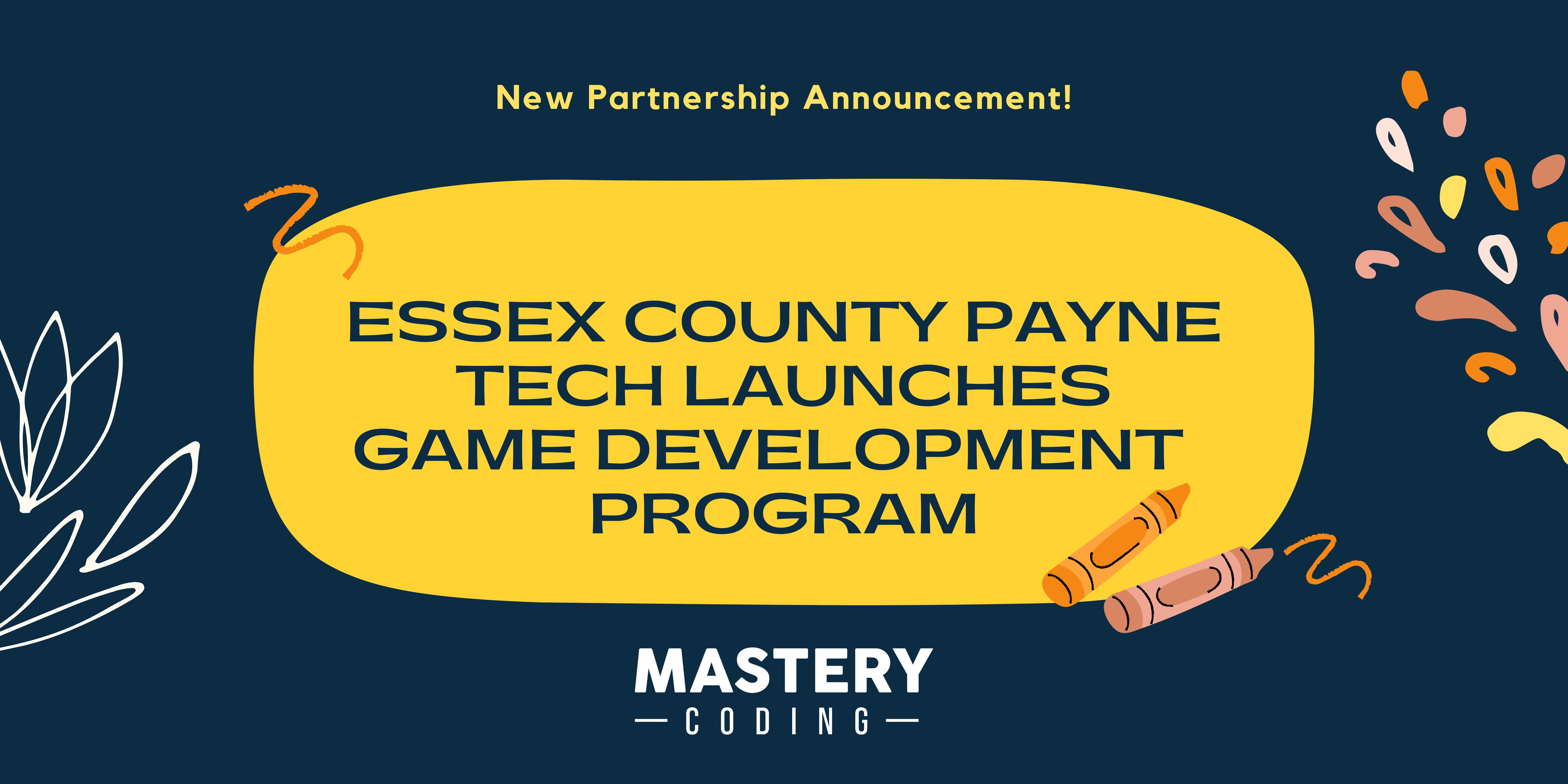Essex County Payne Tech Starts Game Development Program