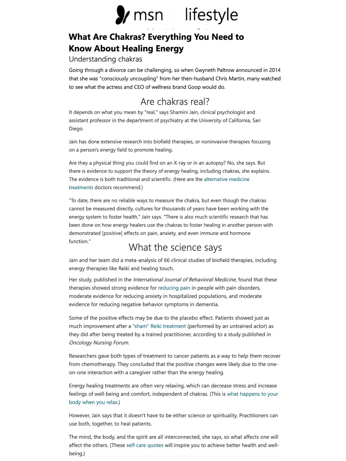 NEW Dr. Shamini Jain