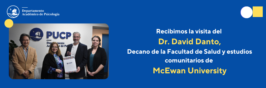 Recibimos la visita del Dr. David Danto, decano de McEwan Universitty ...