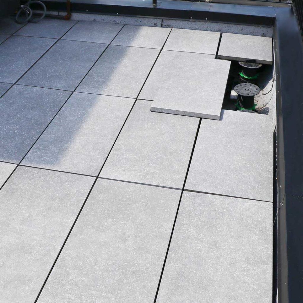 How To Install Outdoor Porcelain Tiles: Laying on Pedestals