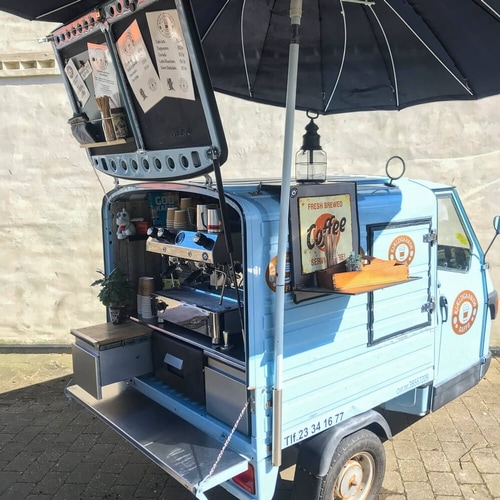 Kaffevogn – Lej en kaffevogn med barista til dit arrangement