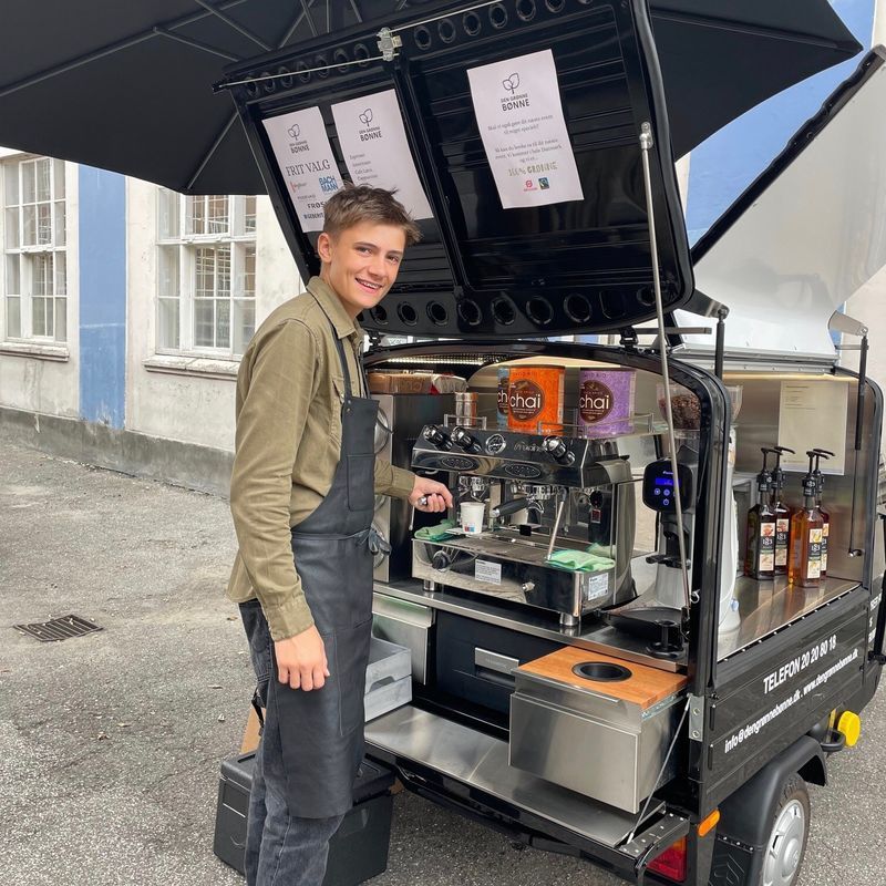 Kaffevogn – Lej en kaffevogn med barista til dit arrangement