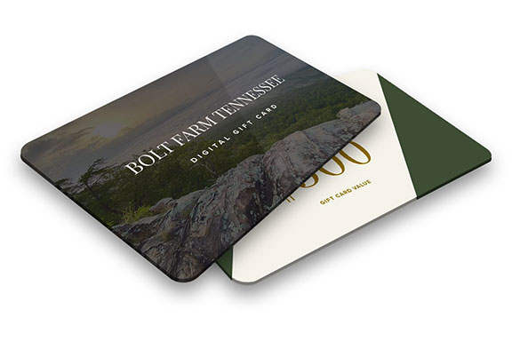 Gift Cards | Bolt Farm Treehouse