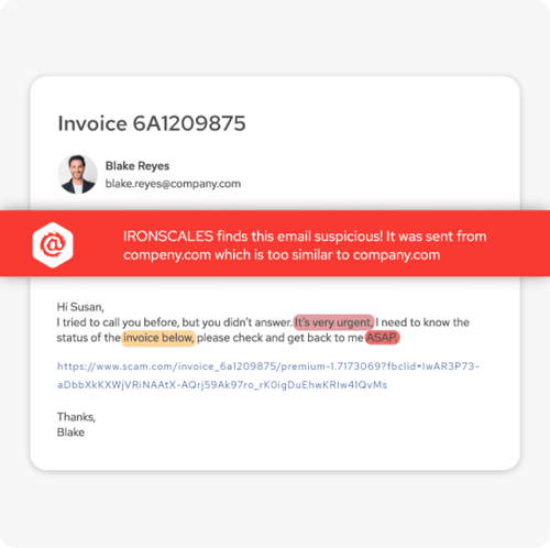 IRONSCALES Email Security | Constant Edge