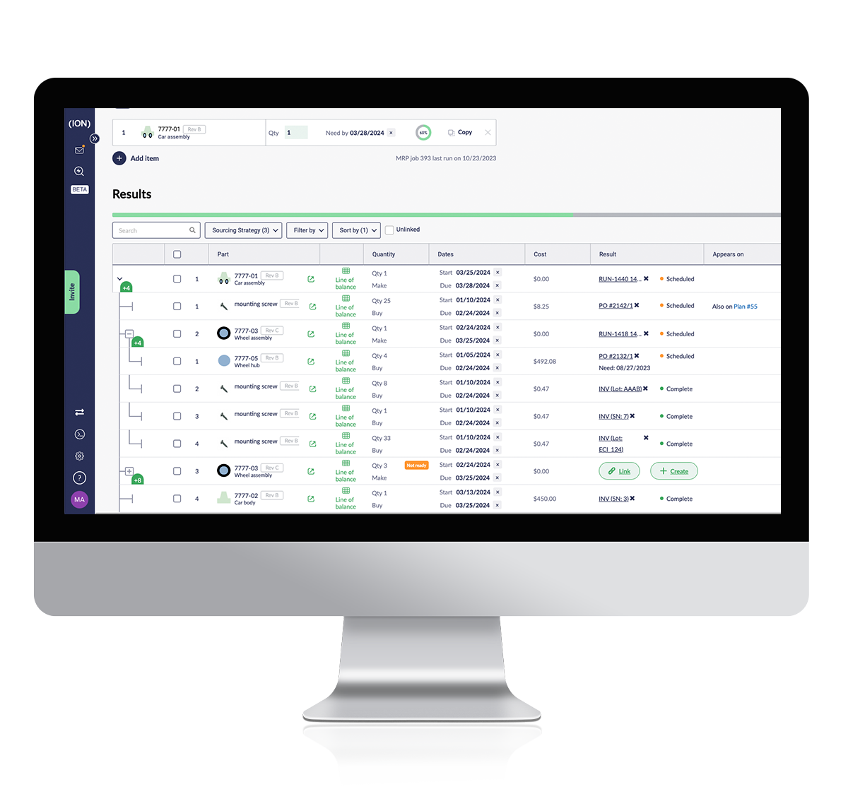 First Resonance | ION Autoplan: Material Resource Planning (MRP) with a ...
