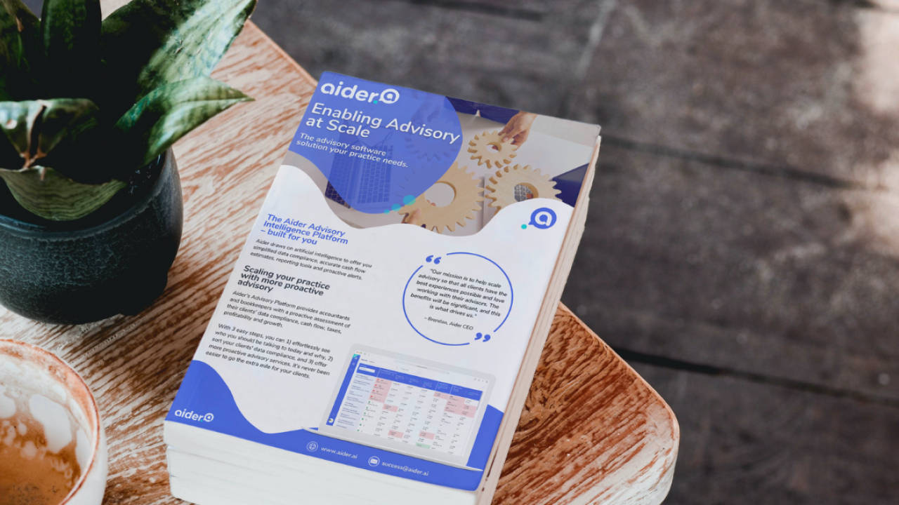 Aider Advisory Software: Enabling Advisory at Scale