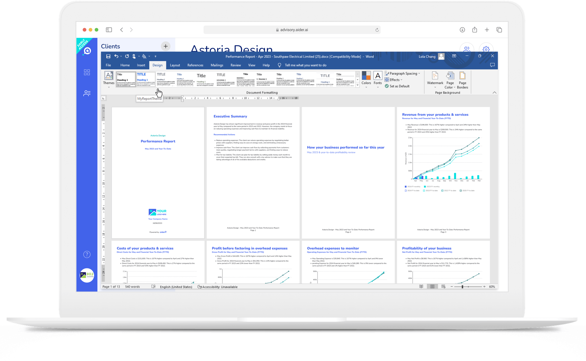 Advisory Intelligence Platform for Accountants and Bookkeepers | Aider