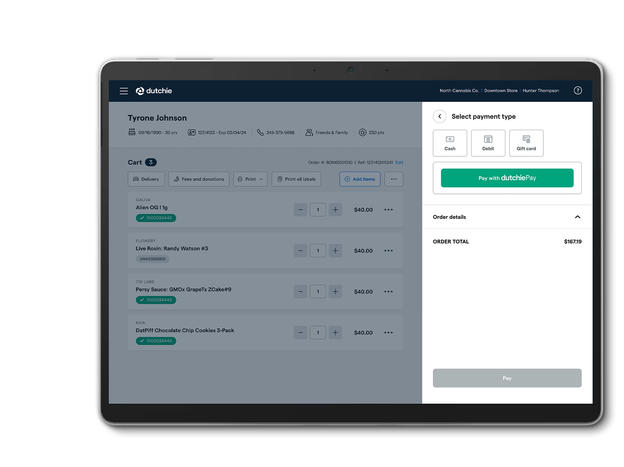 Cannabis POS - Dispensary Point of Sale System • Dutchie POS