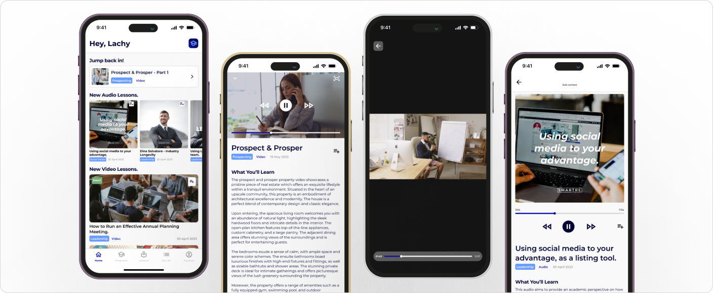 Moonward® | Smartre Training Project Case Study