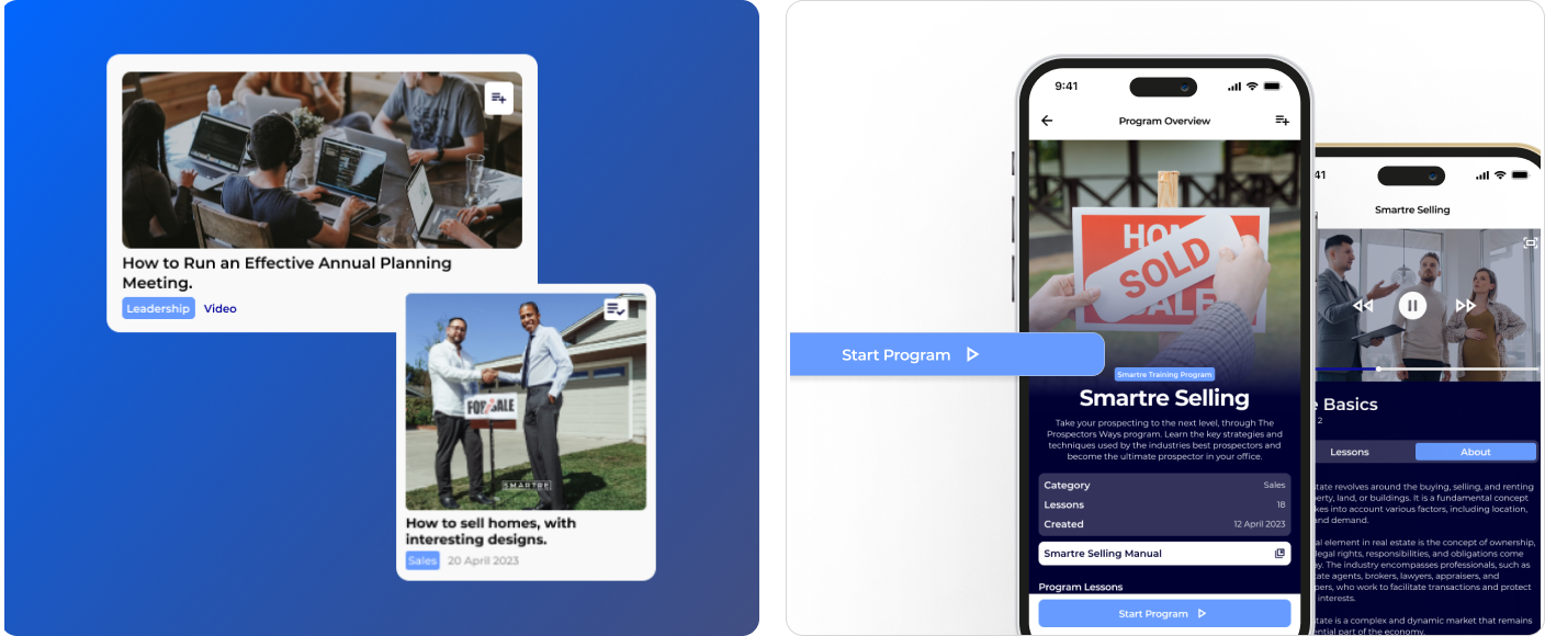Moonward® | Smartre Training Project Case Study
