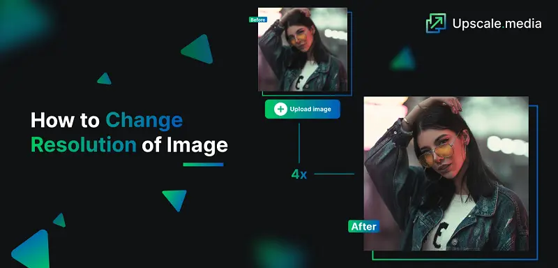 How to Change Resolution of Image with help of Upscale.media