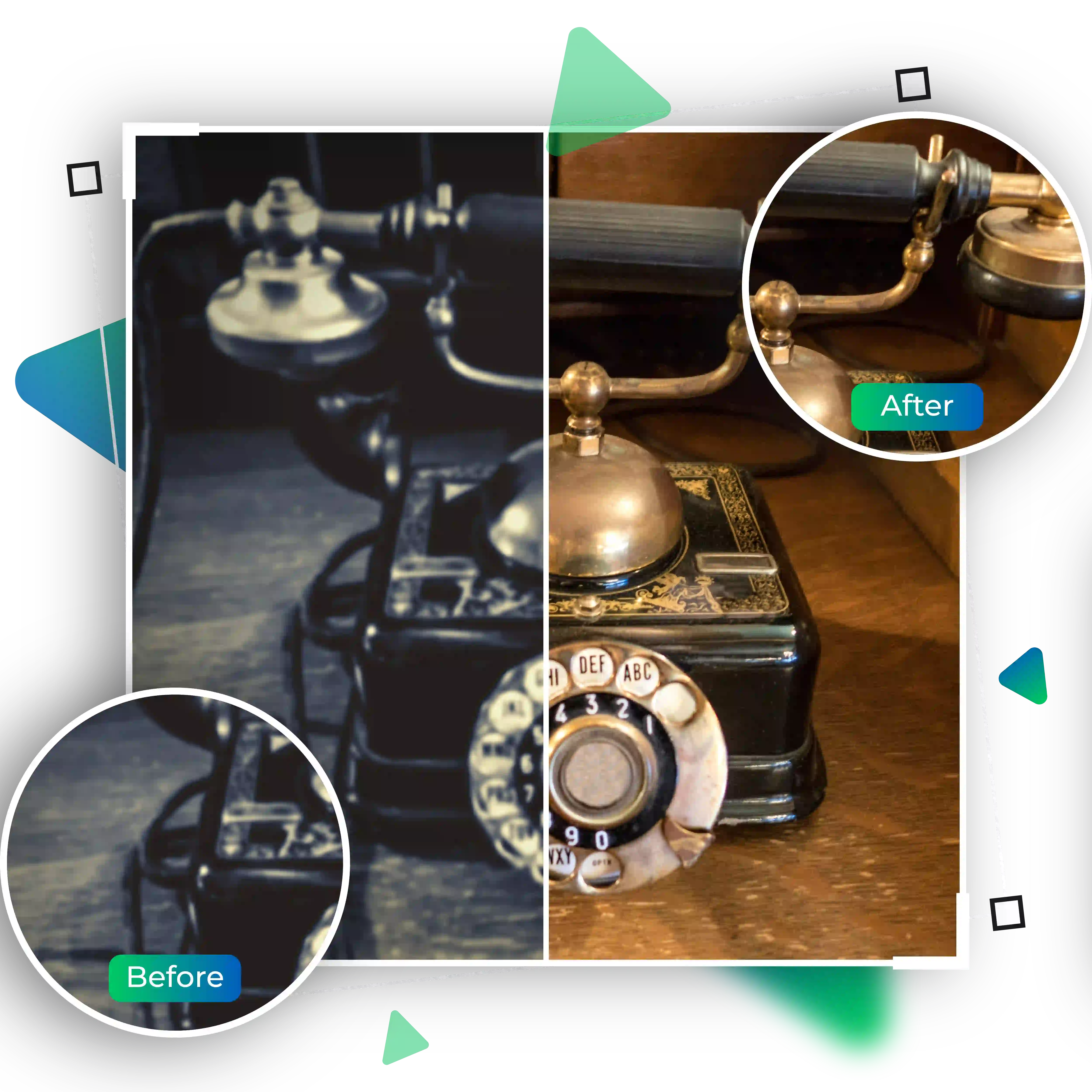 Restore Old Photos Online in Seconds - Photo Restoration Online