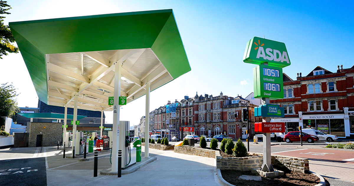 ASDA Petrol | Portfolio | C + A Design
