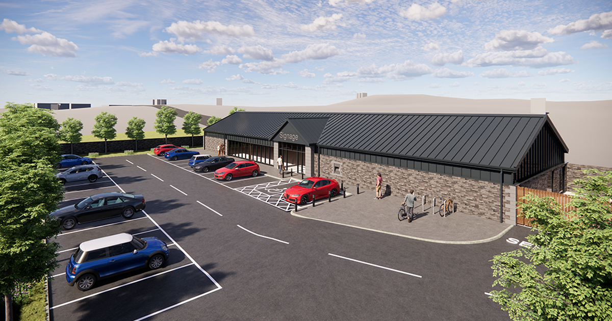 Machynlleth Service Station | Portfolio | C + A Design