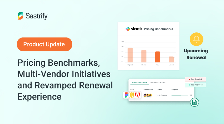 Product Update: Introducing Pricing Benchmarks, Multi-Vendor Procurement Initiatives & More
