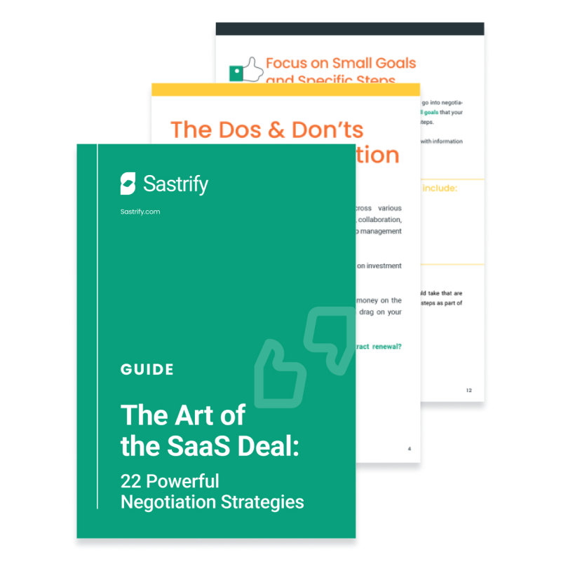 The Art of the SaaS Deal: 22 Powerful Negotiation Techniques