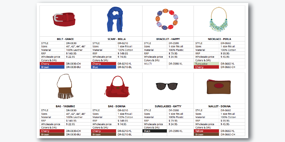 How to Build a Line Sheet for Your Wholesale Business | Erplain