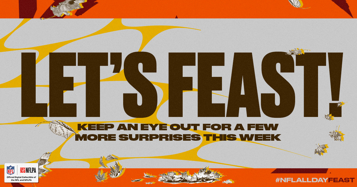 NFL ALL DAY Feast: Celebrate the Holiday With Us!