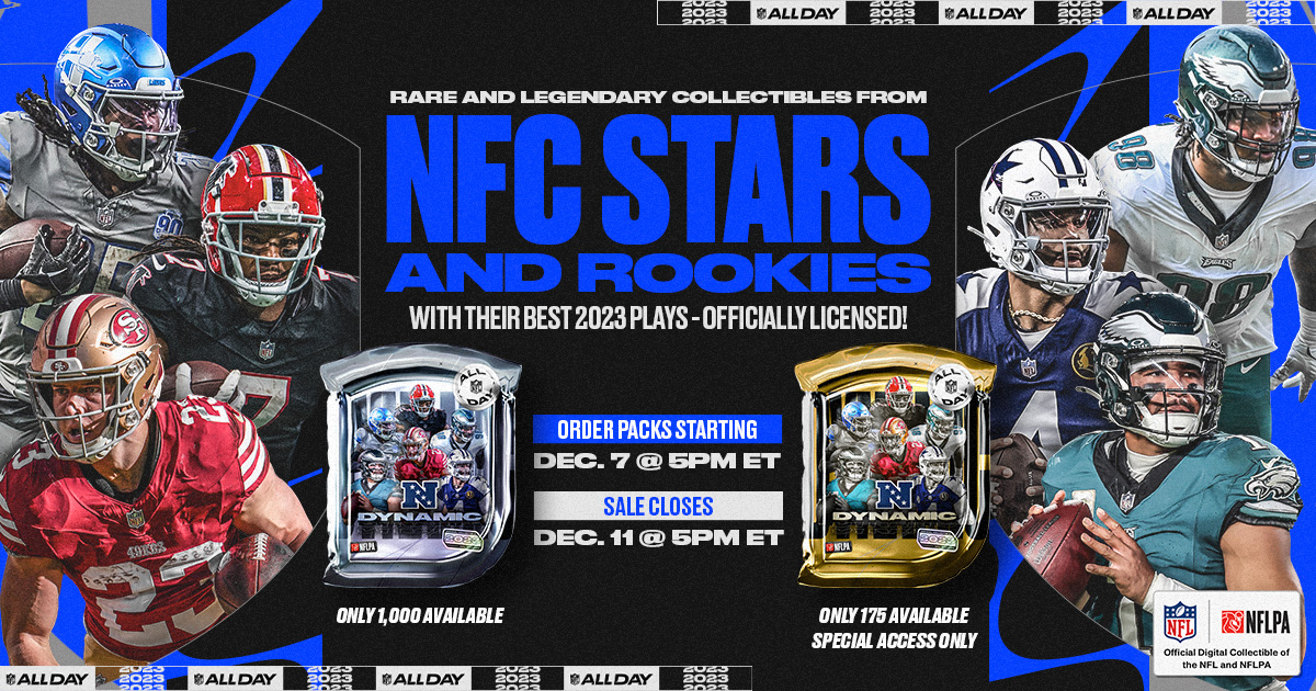 PULL NFC STARS AND ROOKIES: Starts Dec. 7