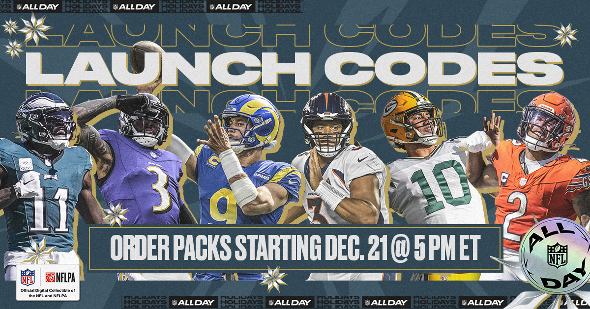 LAUNCH CODES: PULL RARE COLLECTIBLES FROM QBS AND WRS