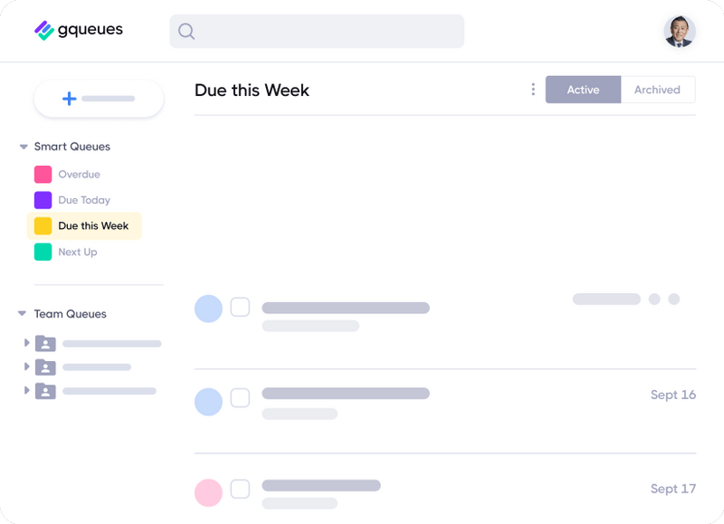 GQueues’ Work Management Features | GQueues