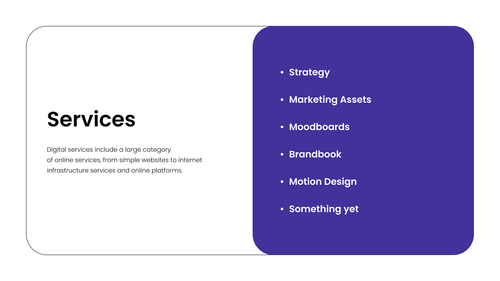 Services Slide Templates - slidddo