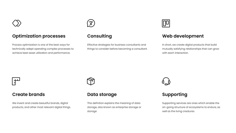 Services Slide Templates - slidddo