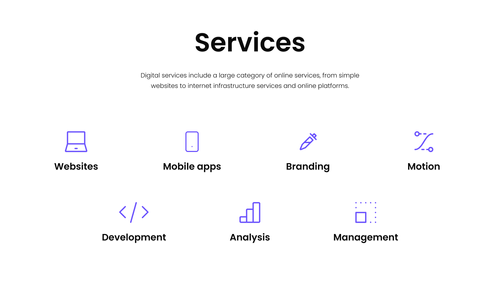 Services Slide Templates - slidddo