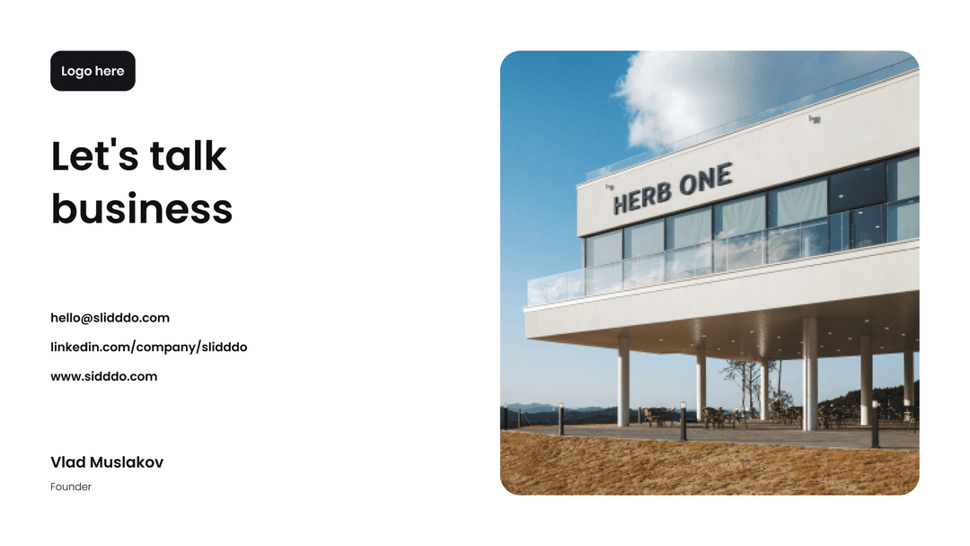 Contact Us Slide Templates - slidddo