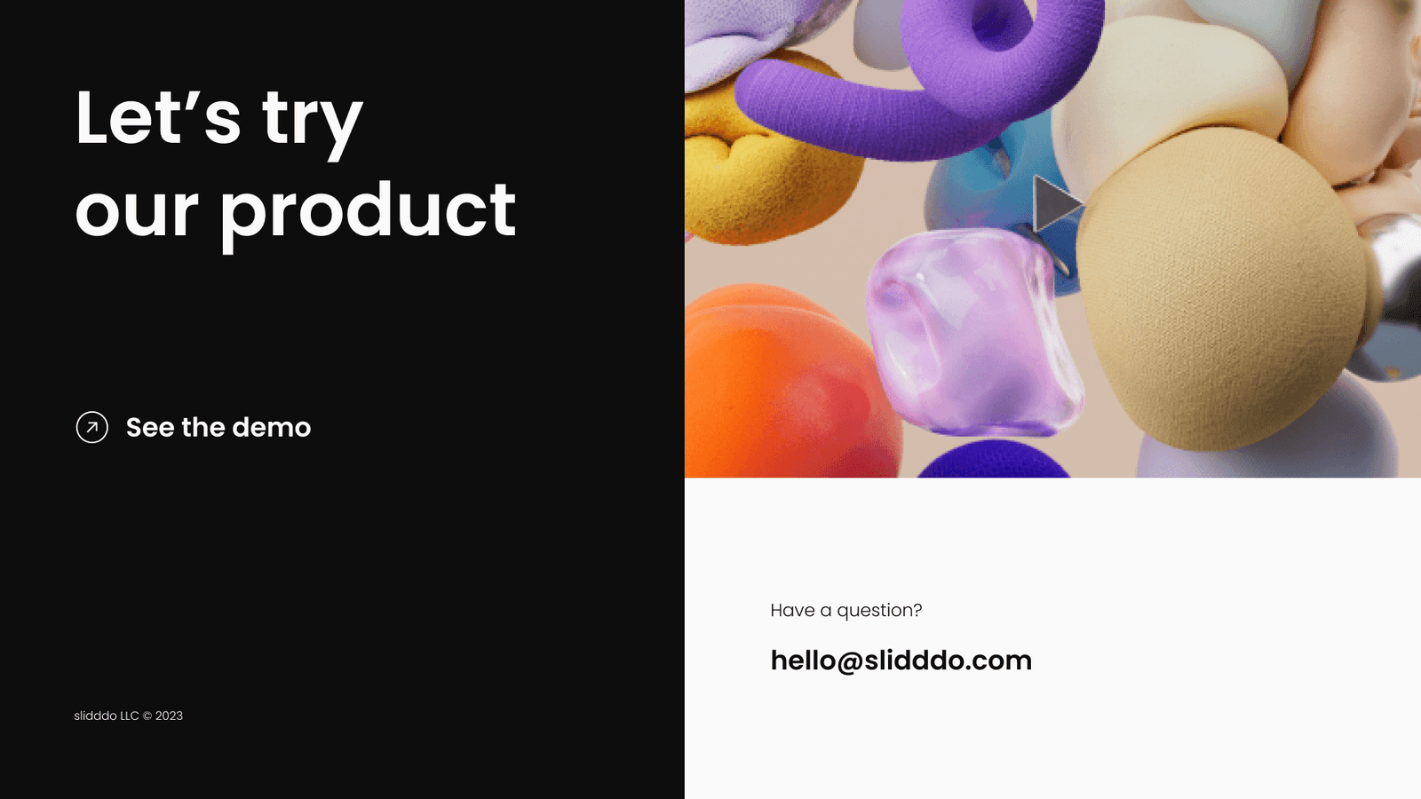 Contact Us Slide Templates - slidddo