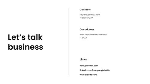 Contact Us Slide Templates - slidddo