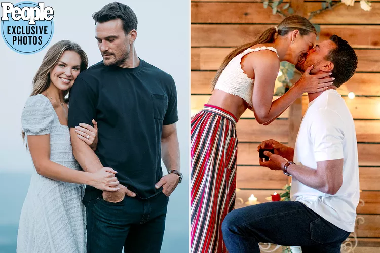 Bachelorette Alum Hannah Brown celebrates her engagement at Bolt Farm ...