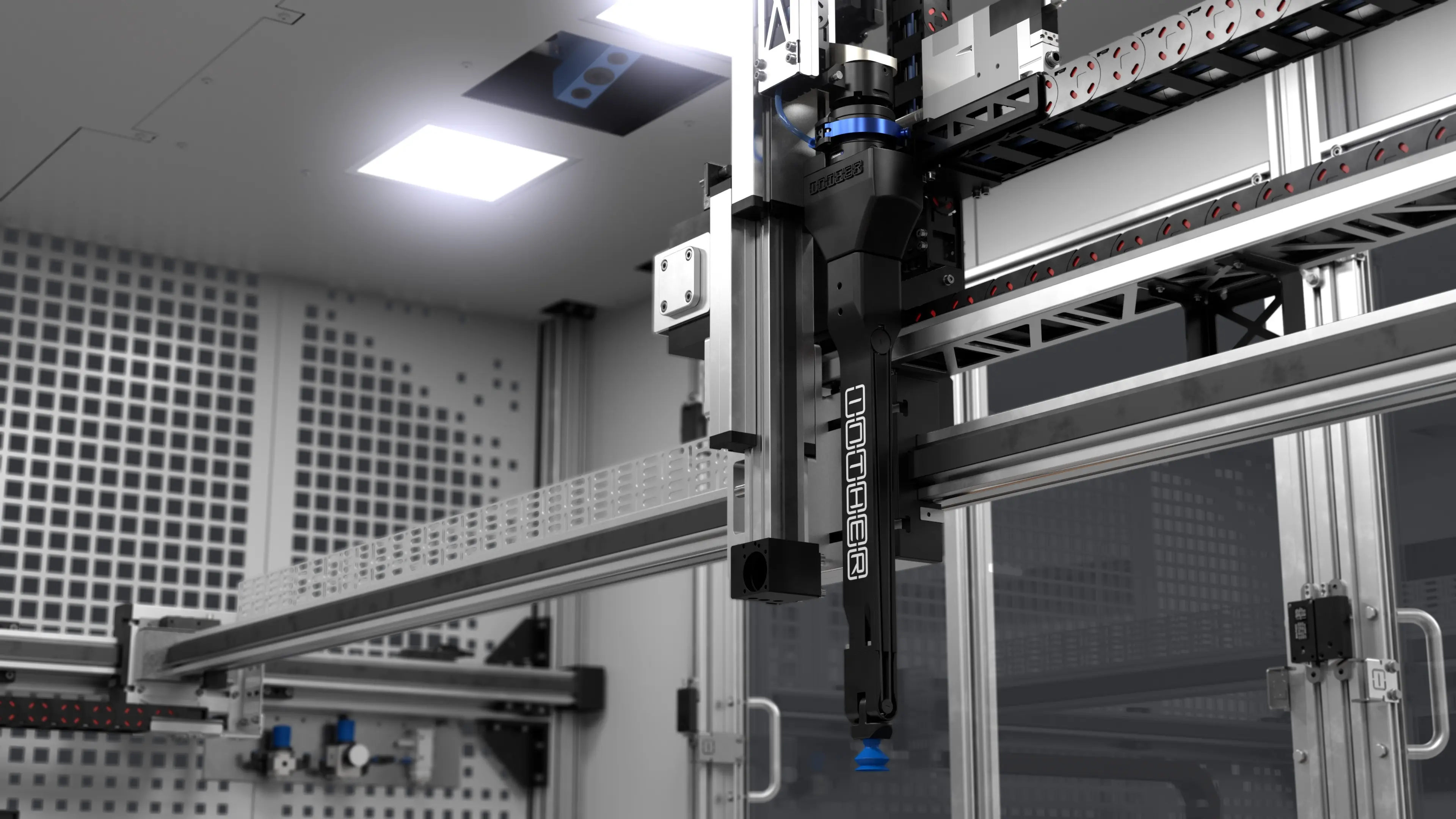 Technical Animation | E-Commerce Order-Picking Machine