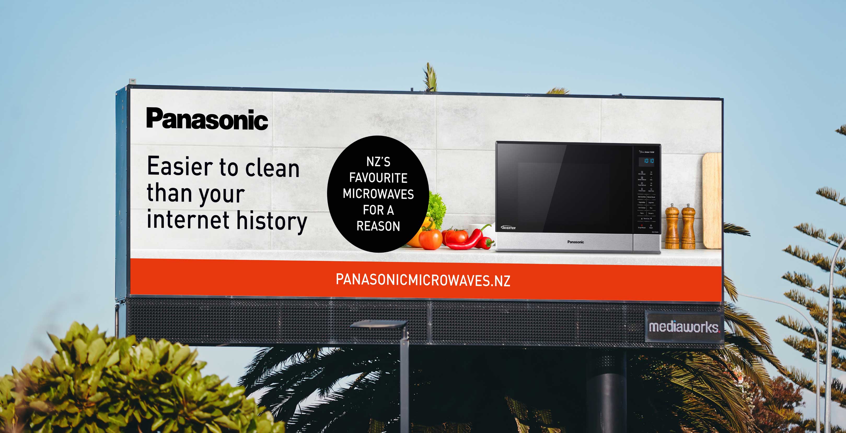 Panasonic Microwaves | Campaign by WOODS Agency | Messaging - Digital ...