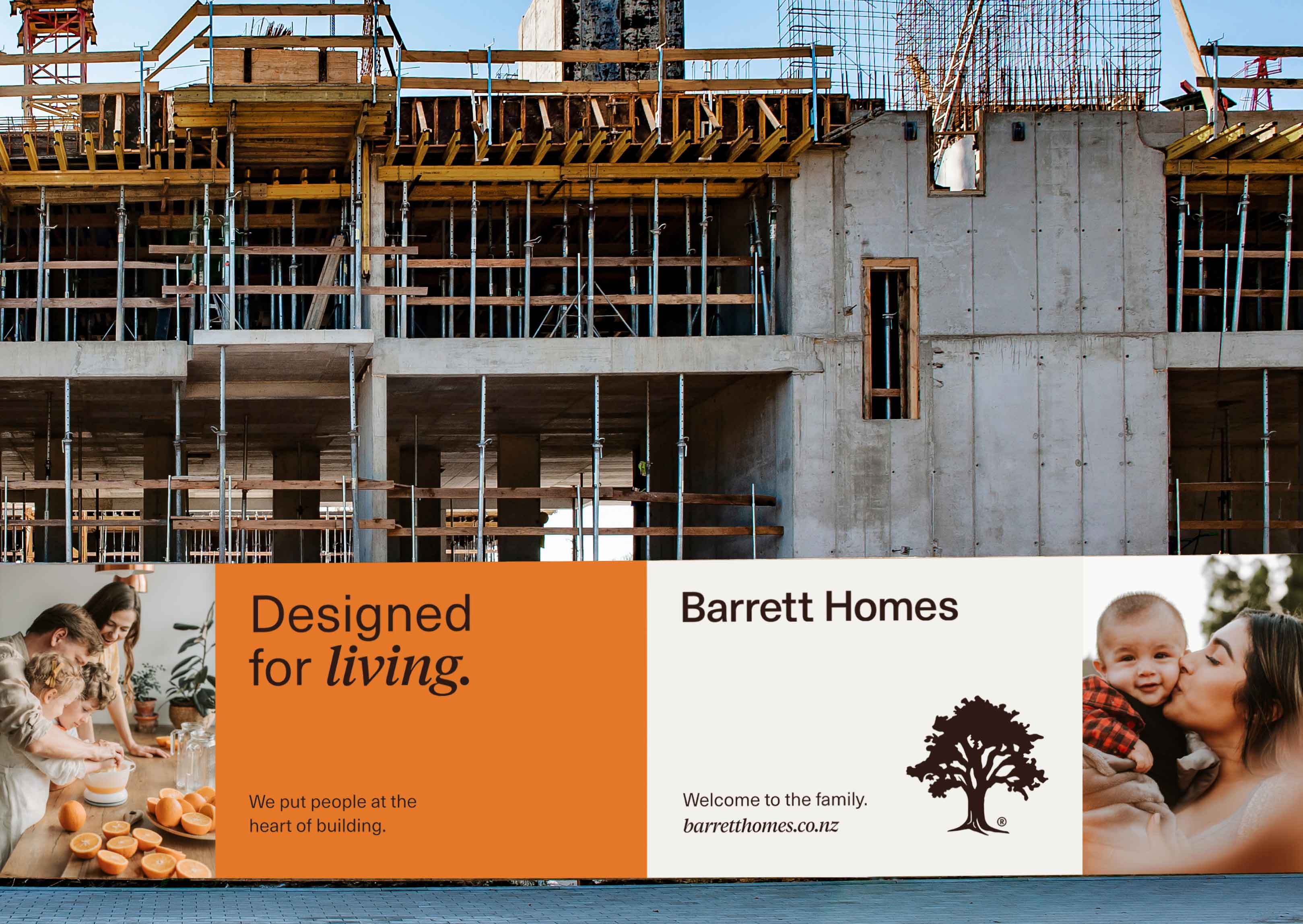 Barrett Homes | Branding by WOODS Agency | Branding - Website | Woods Agency New Zealand