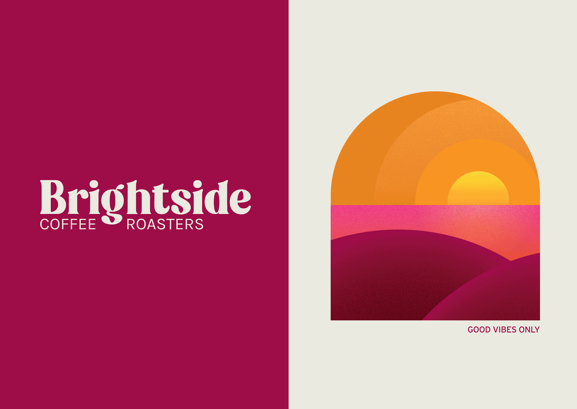 Brightside Coffee | Branding and Packaging Design by WOODS Agency ...