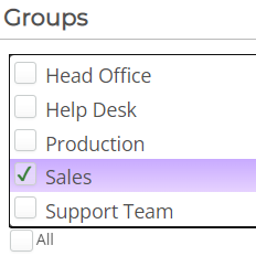 How do I assign the same Absences to multiple employees?